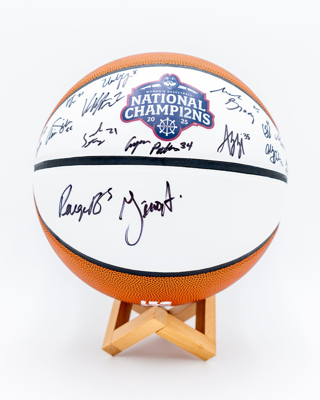 24-25 Autographed Championship Basketball FULL SIZE – Storrs Central